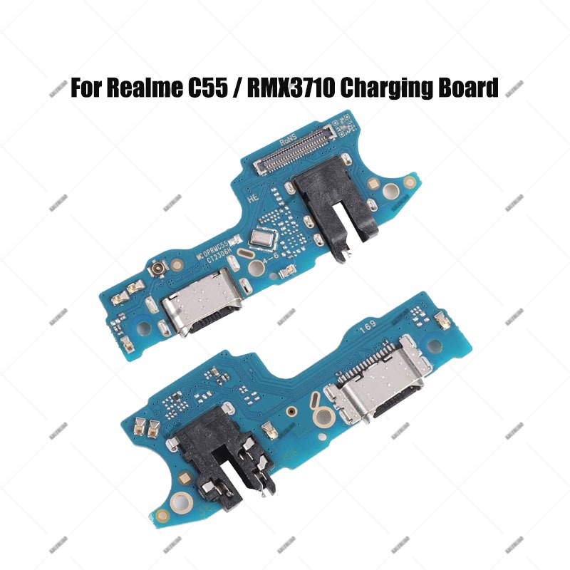 For Realme C55 C51 C53 Charging Board Flex Cable USB Charger Port Dock Connector Parts | Shopee ...