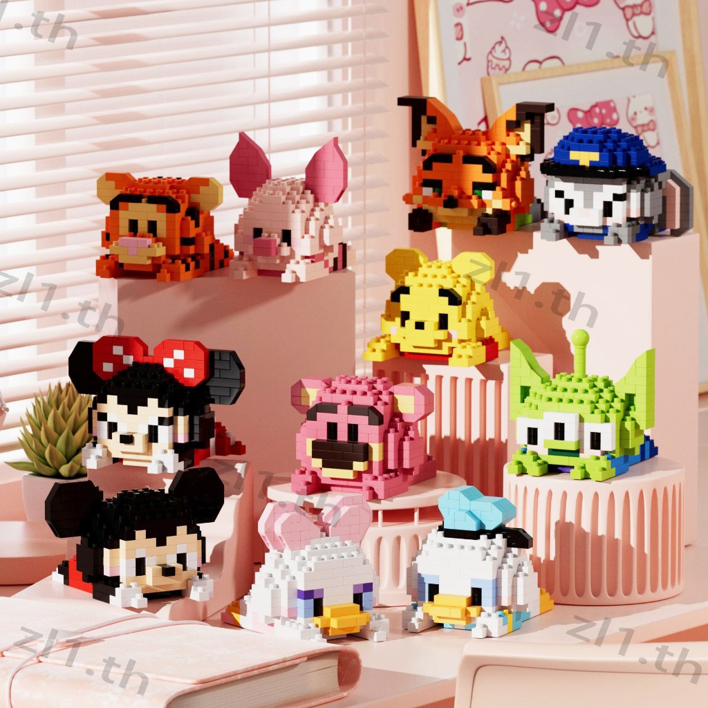 3D Cute Disney Cartoon Building Block Toys Boys Girls Toys Gifts ...