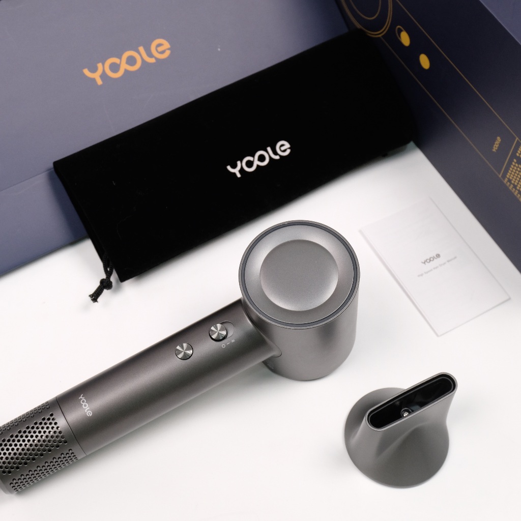 Yoole High-Speed Hair Dryer Quick Drying Blower Negative Ion | Shopee ...