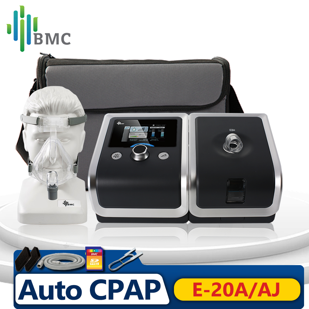 BMC GII Auto CPAP E-20A APAP Ventilator Machine for Anti Snoring Sleep ...