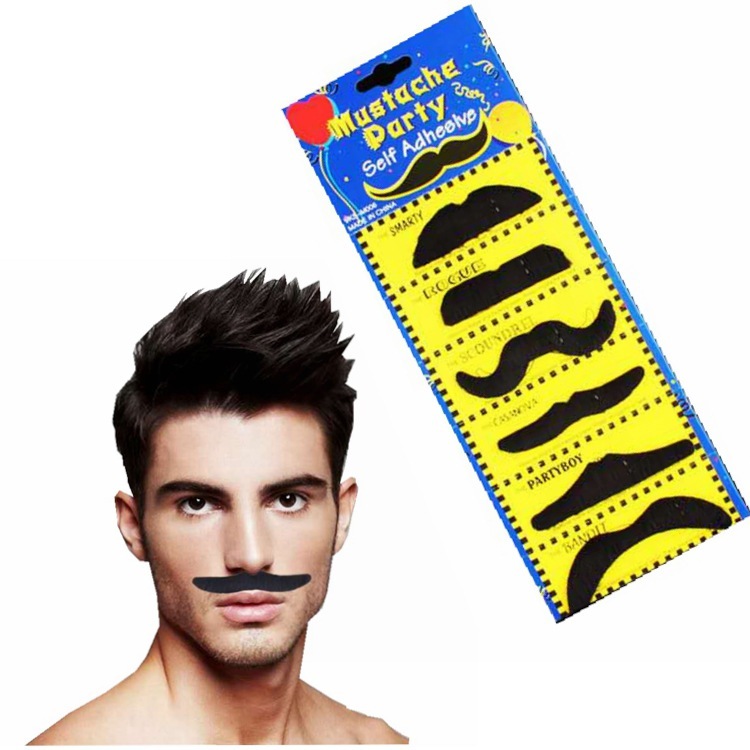 Bless U 6Pcs Super Mario Themed Party Beard Decoration Set Anime Games ...