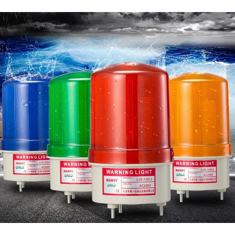 1PCS Industrial Signal Alarm Tower Lamp LTE-1101 220V, 24V,12V LED ...