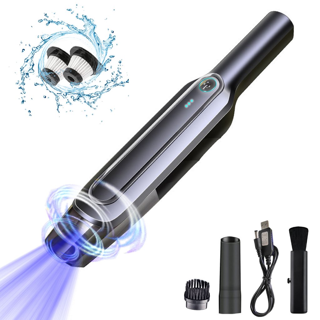 Handheld Vacuum Cleaner Cordless, Portable Wet Dry Vacuum Dusbuster ...