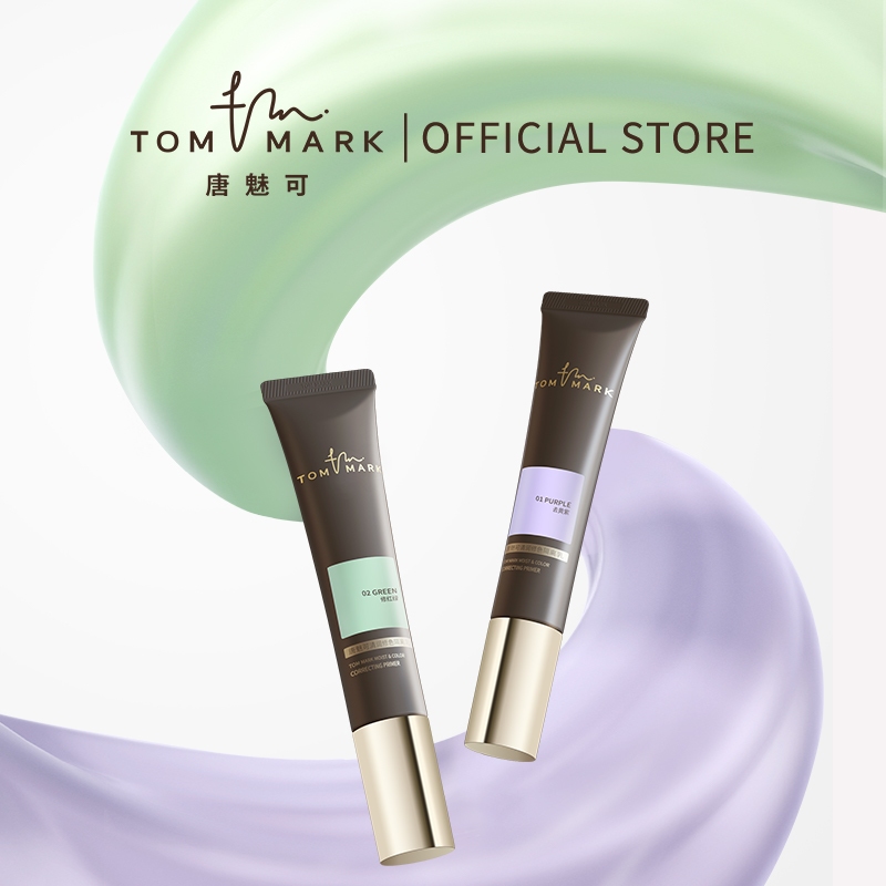TOM MARK MOIST COLOR CORRECTING PRIME 30g - Remove Yellowish Redness ...
