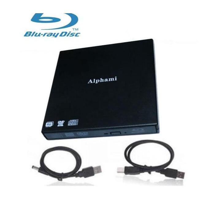 USB External Blu-ray DVD Player Burner Player BD-RW BD DVD CD Player ...