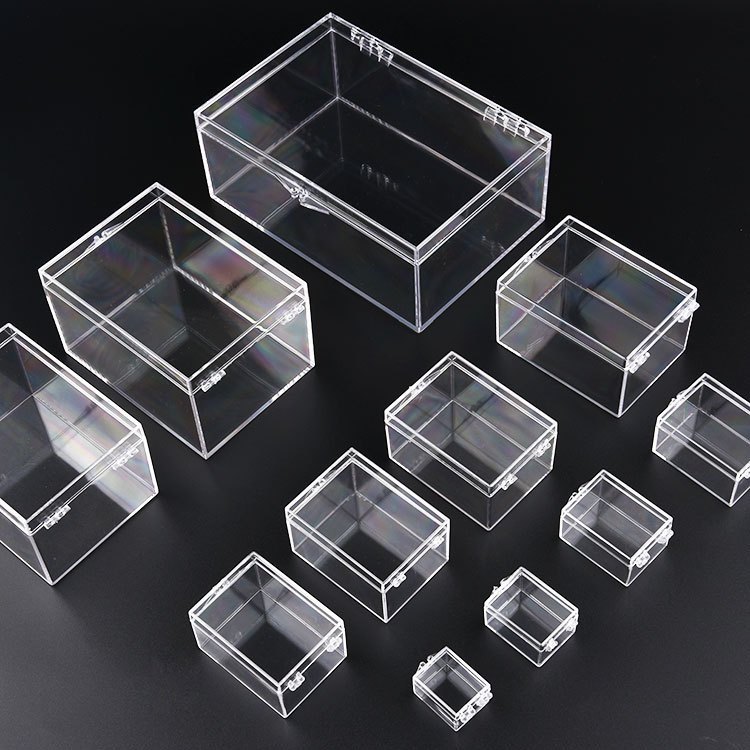 Transparent Transparent Box Rectangular PC Plastic Box Specimen ...