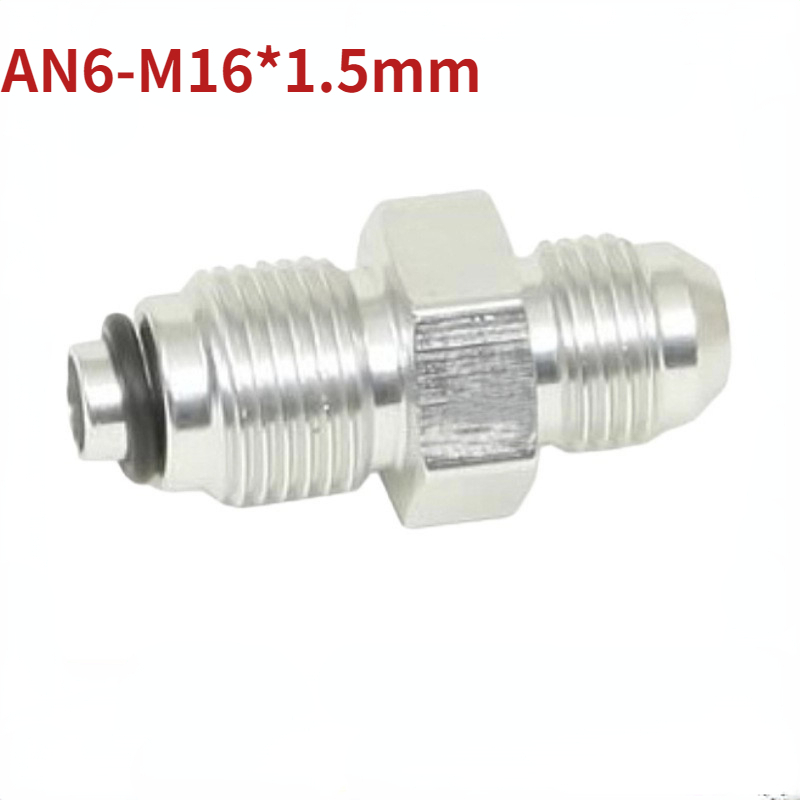 Universal Aluminum Alloy ORB Reducing Joint AN6-M16 * 1.5mm Thread ...
