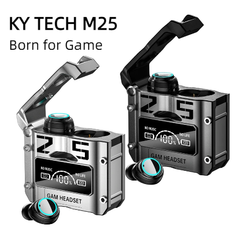 [COD] [Freebies:1 Game Sleeve] KY TECH Earbuds M25 Wireless Game ...