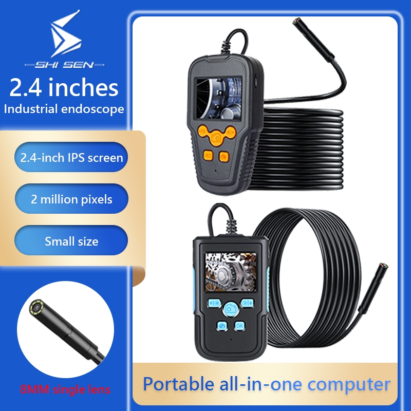 SHISEN Industrial Endoscope Portable All-in-One Machine 1080P HD with ...