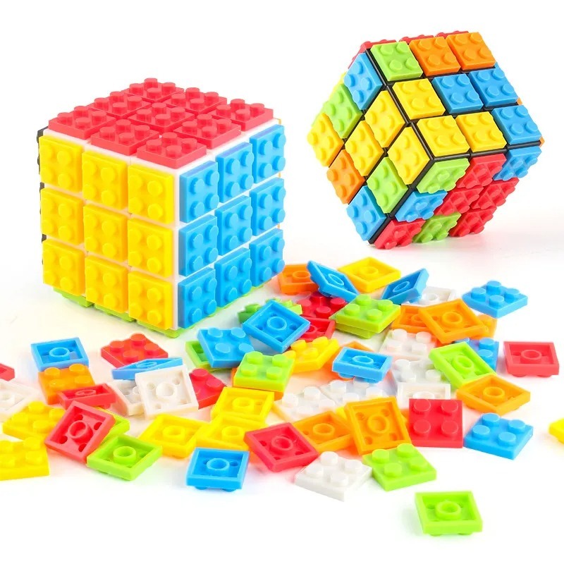 DIY Series Bricks Magico Cube Professional 3x3x3 Classical Enlighten ...