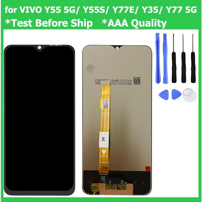 Original LCD for VIVO Y55 5G/ Y55S/ Y77E/ Y35 4G/ Y77 5G LCD Display ...