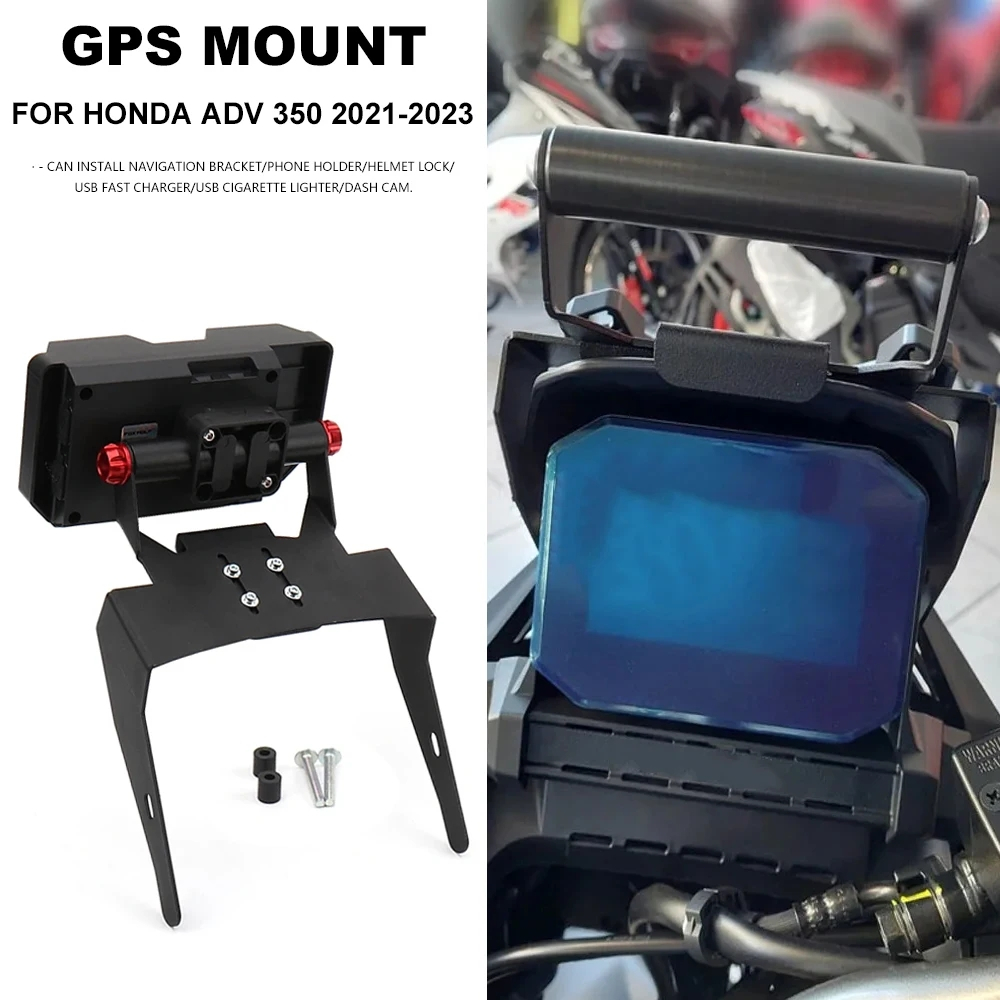 Motorcycle Accessories Navigation Bracket Front Bar Phone Holder GPS ...
