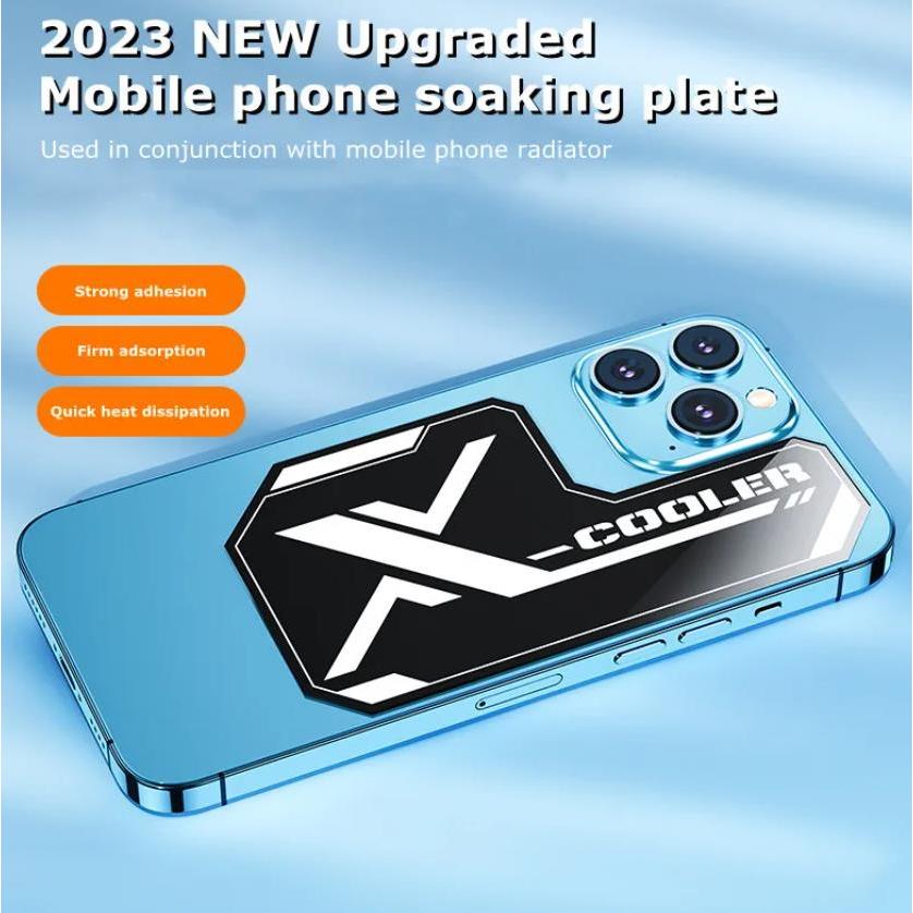 NEW Aluminum Alloy Cell Phone PUBG Game Cooler Plate Radiator Magnetic ...