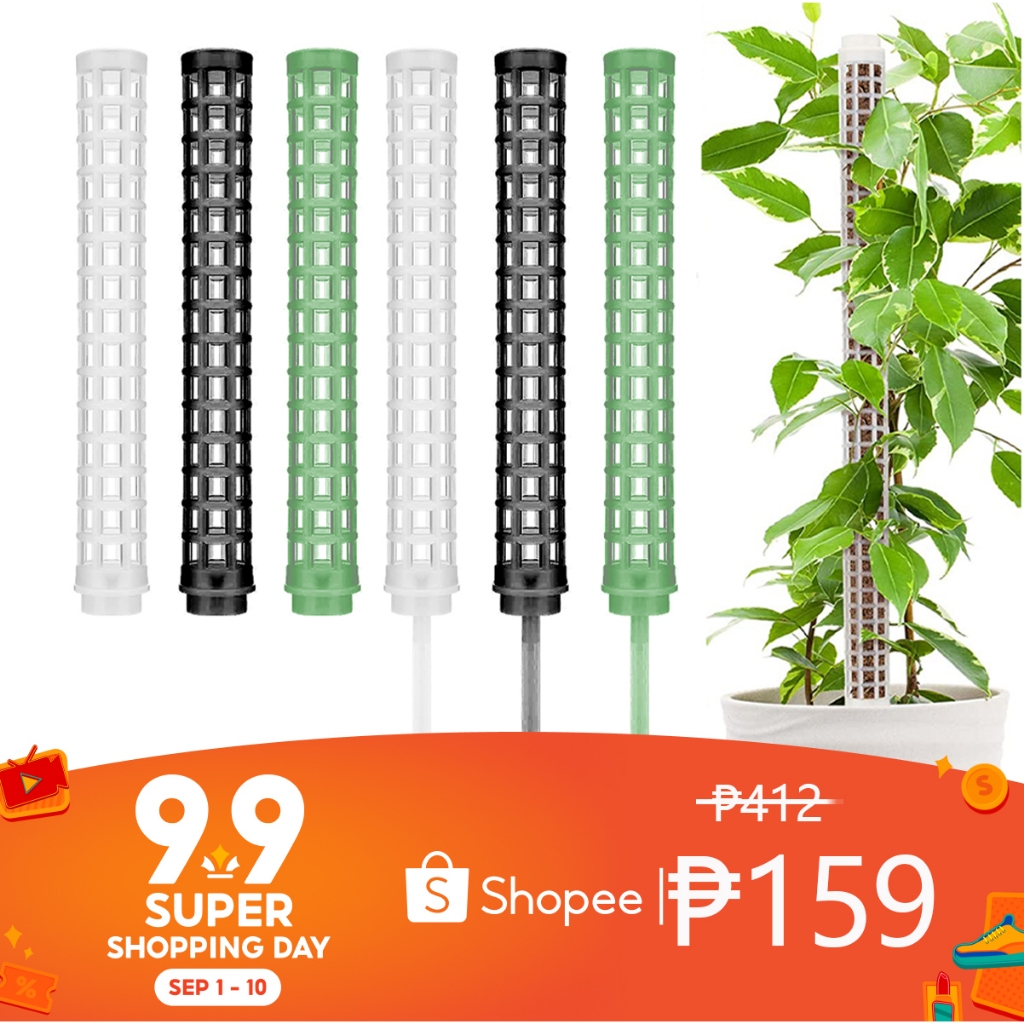 2 Pack New 25cm Climbing Plants Climbing Stick Plant Support Trellis ...