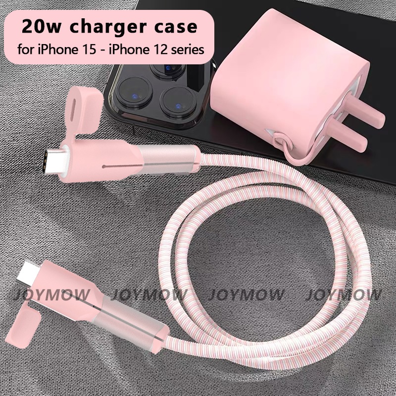 Joymow New Soft Silicone iP 20W Fast Charger Protector/Typec to Typec ...