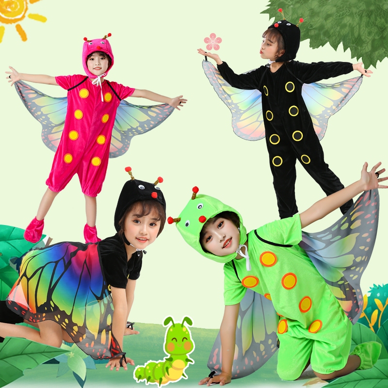【Spot Order】Foreign trade children's butterfly dress up elf angel ...