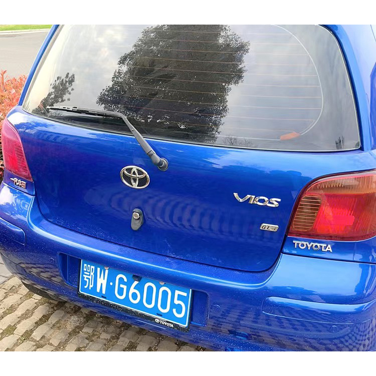 VIOS Front Rear Trunk Logo Sticker Steering Wheel Logo Cover ABS Carbon ...