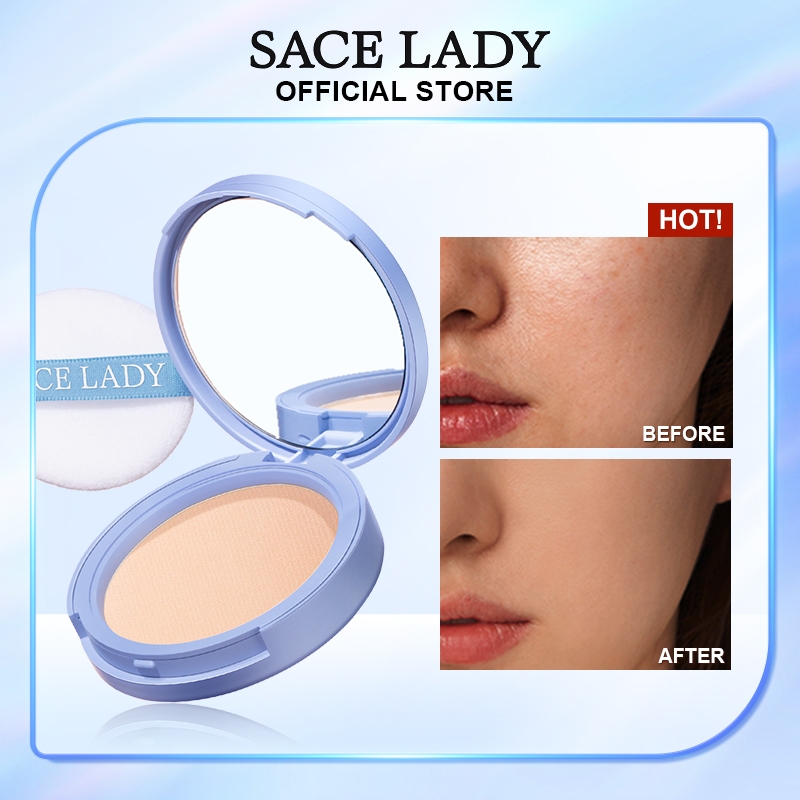 SACE LADY Face Powder Oil Control Matte Flawless Setting Powder ...