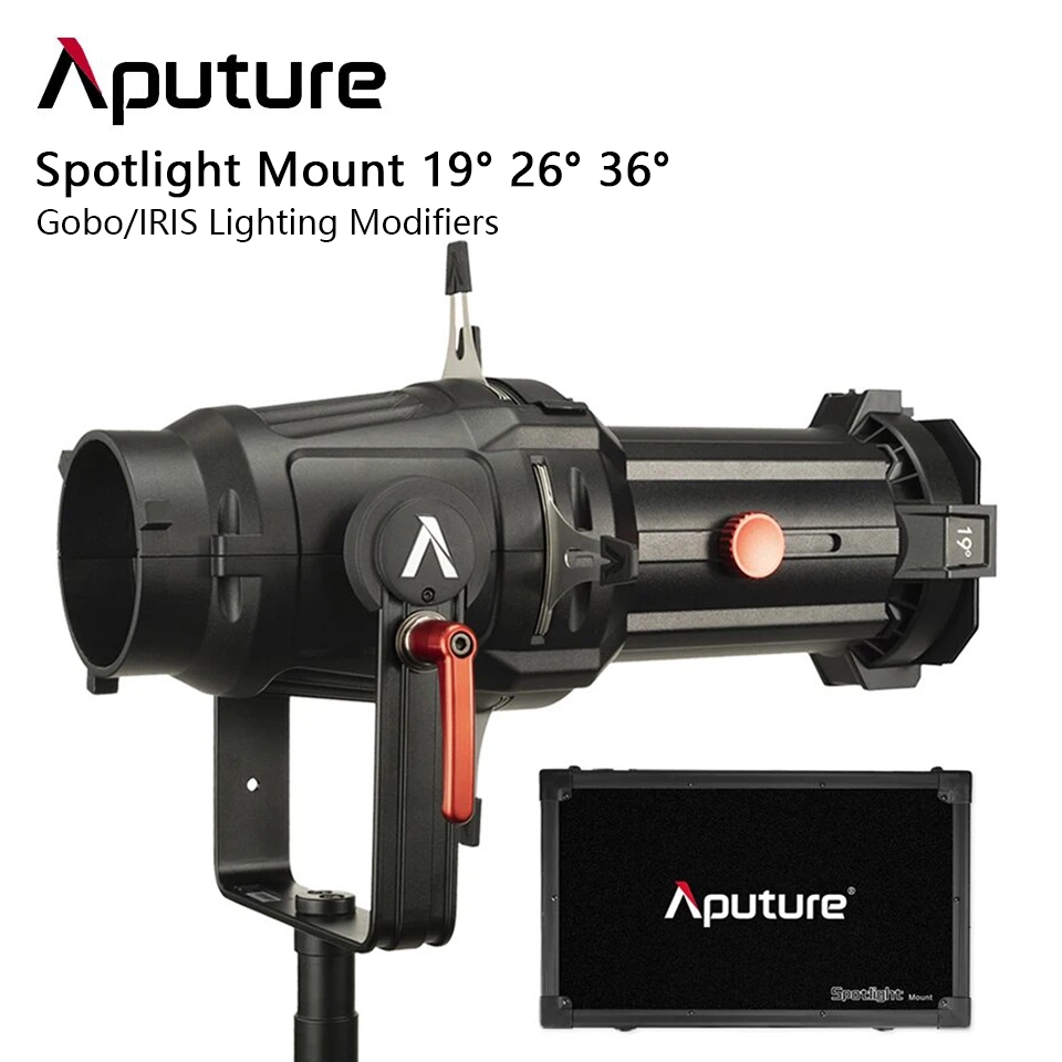Aputure Spotlight Mount 26° Multi-slots for Gobo/IRIS Lighting ...
