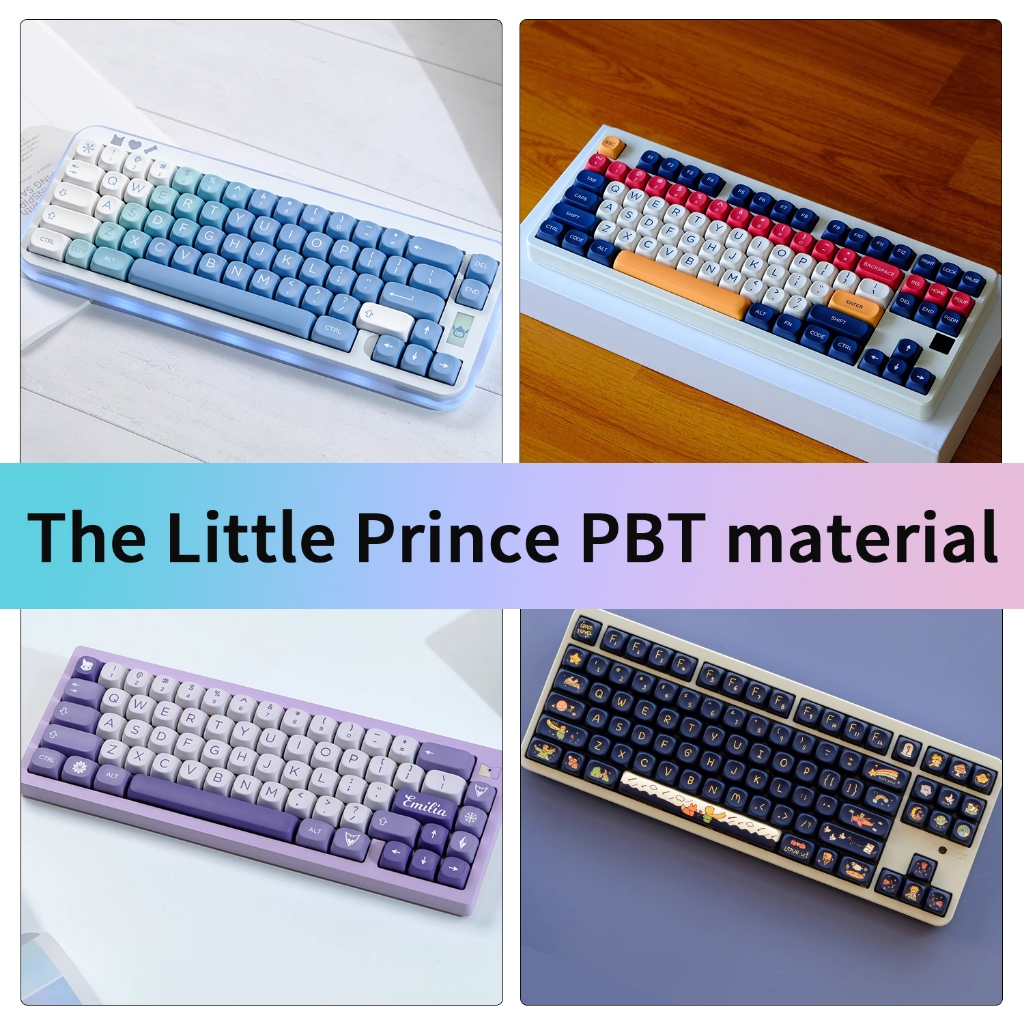 【Blue Sky】GMK theme Cute theme keycaps/XOA profile/Dye-sub/The Little ...