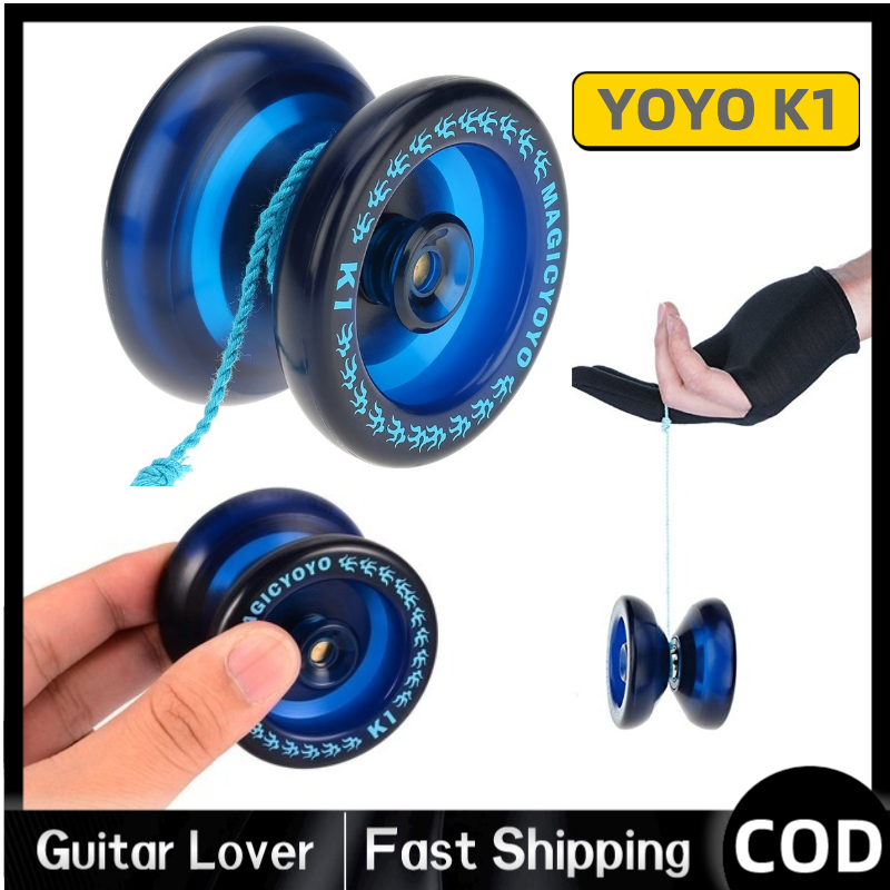 [COD] MAGIC YOYO K1 Spin ABS Yoyo Professional Yoyo Ball with 8 Ball KK Bearing and Spinning ...