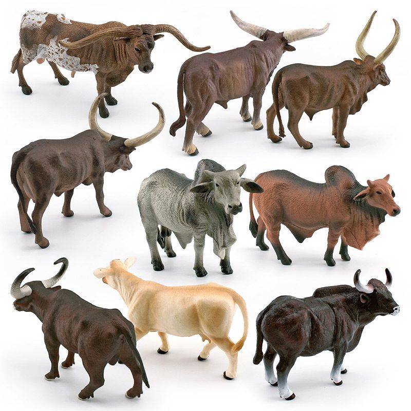 children cognitive solid simulation animal model cow river buffalo ...