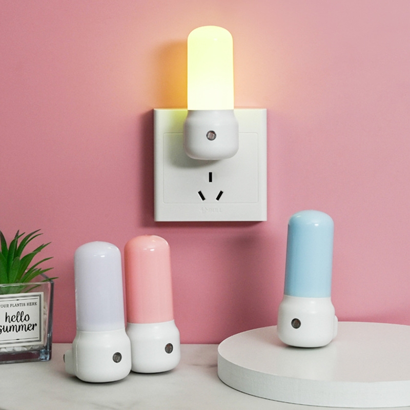 Wireless Sensor LED Night Light 220V Mini Night Lights For Baby Room ...