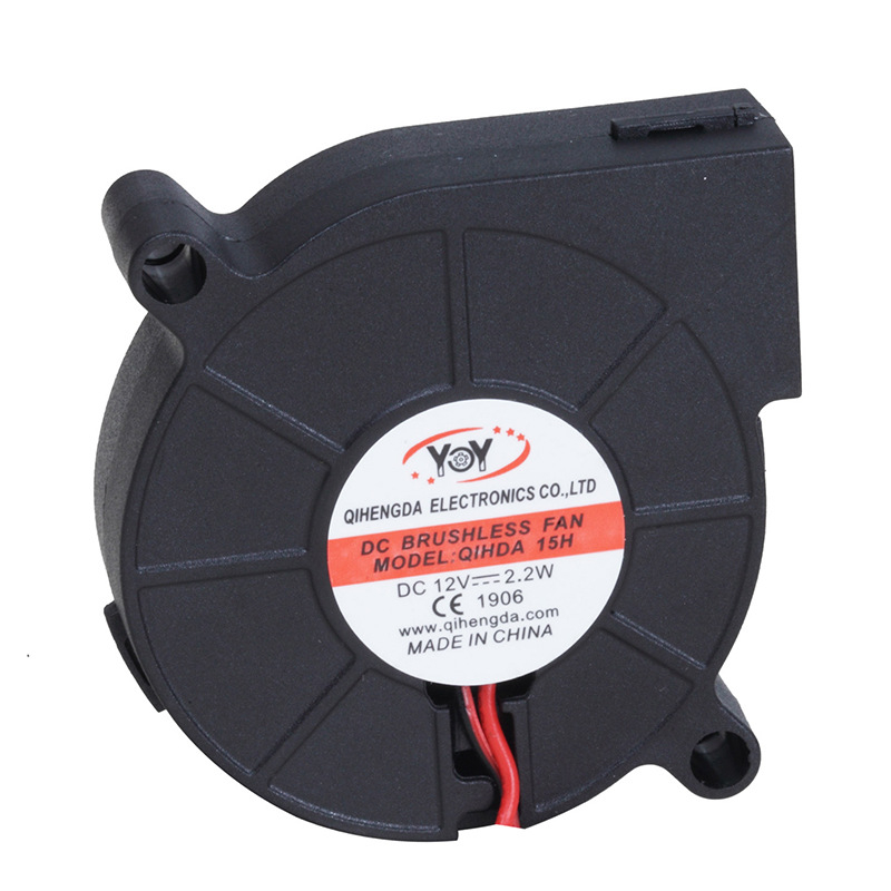 Blower 5015 12v High Speed 2PIN Axis Oil Fan 5cm Snail Fan Industrial ...