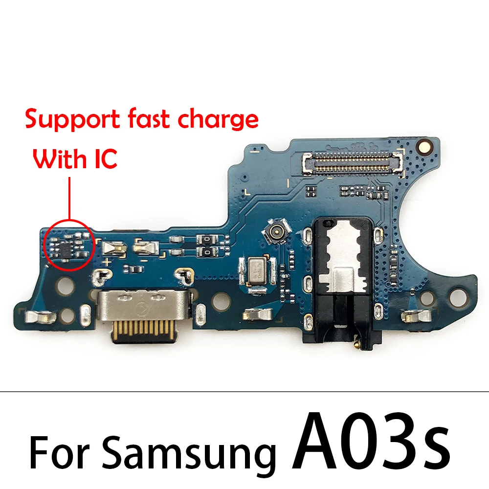 USB Charging Port Dock Charger Connector Board Flex Cable For Samsung A12 A02 A02s A03s A03 Core ...