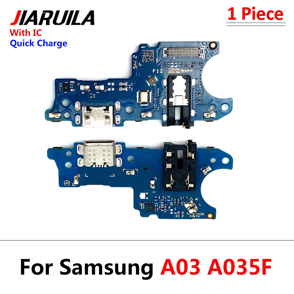 USB Charging Port Dock Charger Connector Board Flex Cable For Samsung A12 A02 A02s A03s A03 Core ...