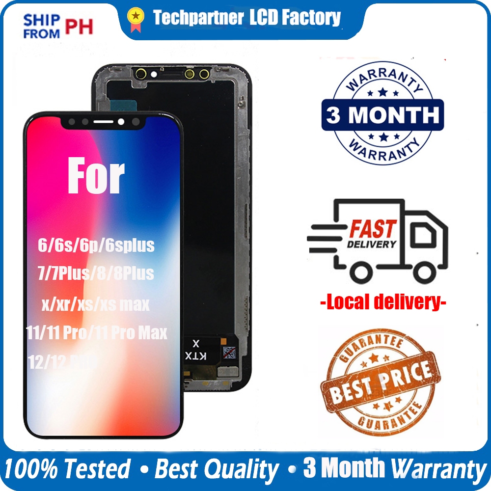 LCD Touch Screen For 6/6S/6P/6SPlus/7/7Plus/8 /8Plus/X/XS/XSMAX 11 ...