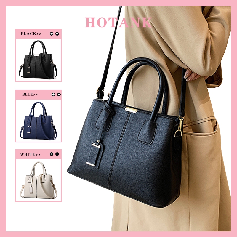 【In Stock】Free Gifts Luxury Leather Shoulder Bag for Woman with ...