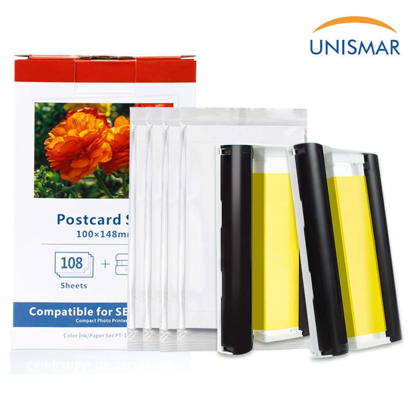 Ink Cassette / Photo Paper KP-36IN KP-108IN RP108 Compatible for Canon ...