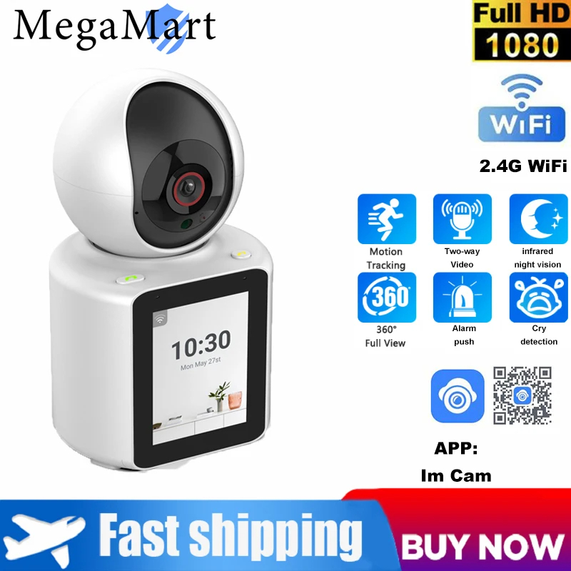 1080P Wireless Ip Camera Wifi Surveillance Cameras Infrared Night ...