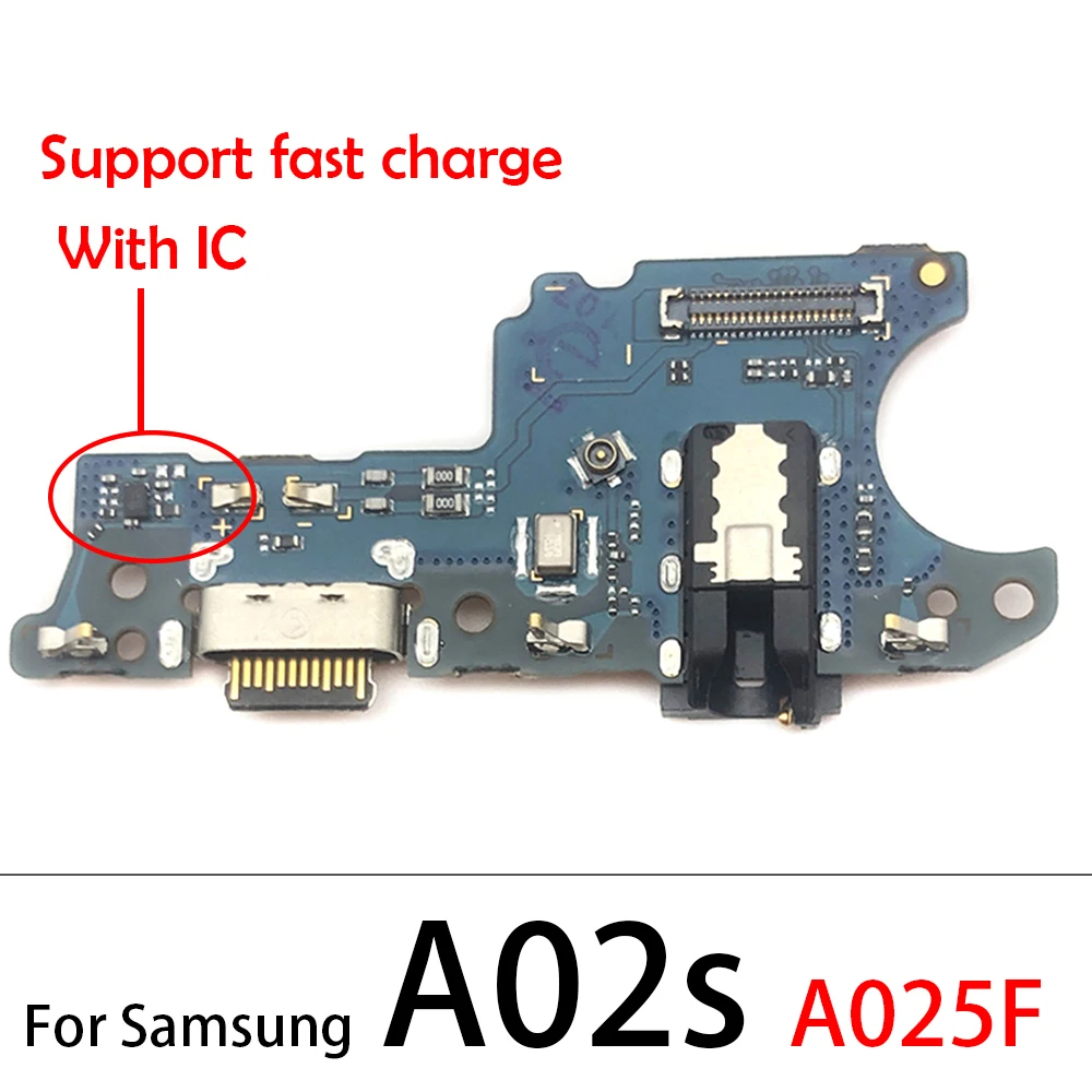 USB Charging Port Dock Charger Connector Board Flex Cable For Samsung A12 A02 A02s A03s A03 Core ...