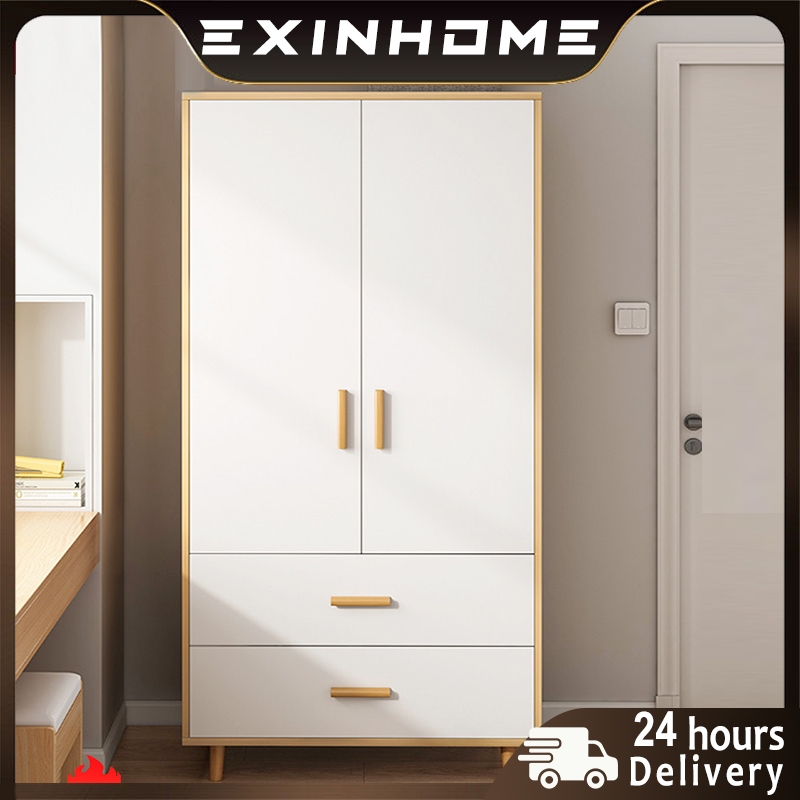 EXINHOME Cabinet For Clothes Wardrobe Small Home Bedroom Simple Modern ...