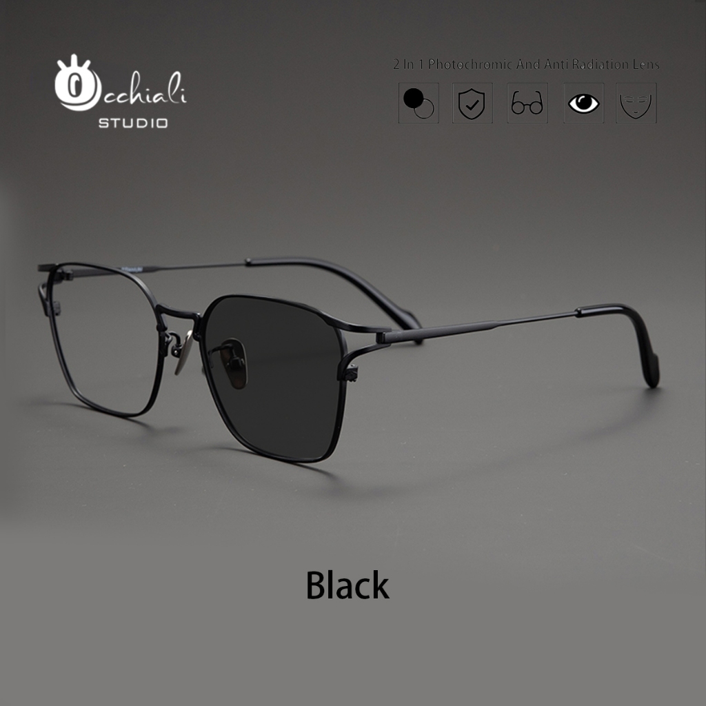 【With Free Case+Bag+Anti Fog Glass Cloth】 Occhiali StudioTemperament ...