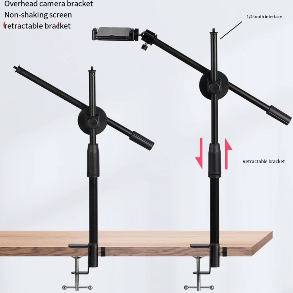 Mobile phone shooting bracket desktop live overhead recording video ...