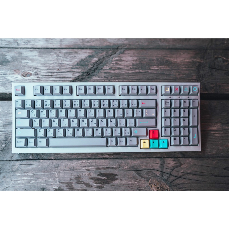 Titan Country GMK Replica Gray Tone 129-Key PBT Original Factory Height ...