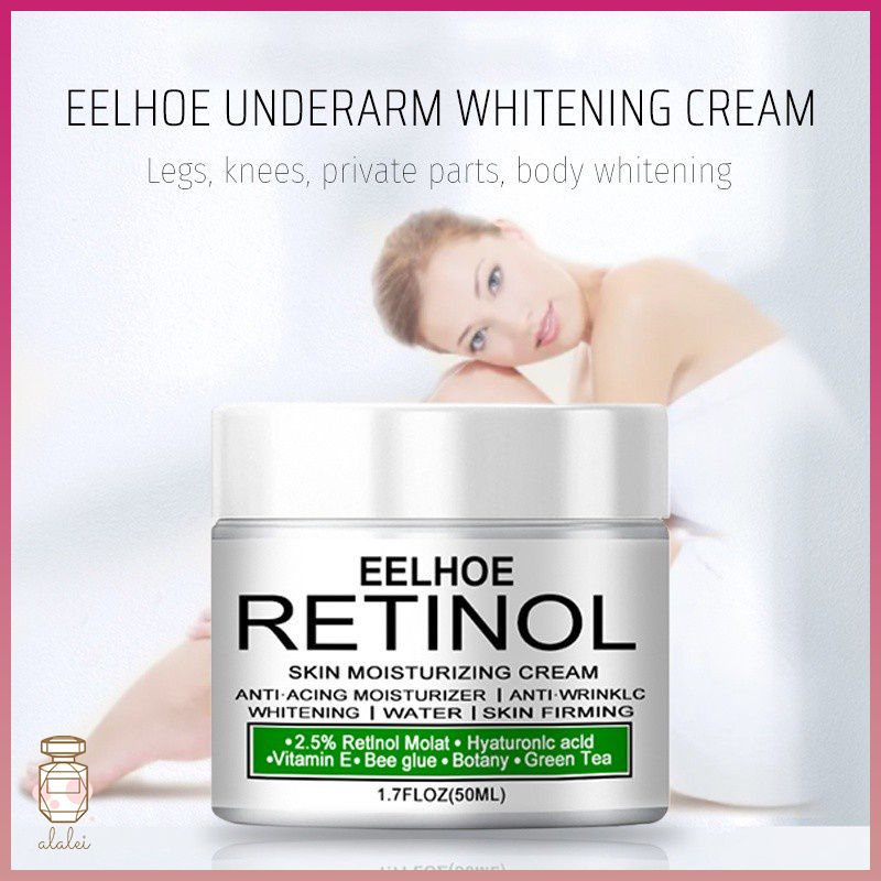 2023 New Original EELHOE Retinol Whitening Cream Facial Legs Underarms ...