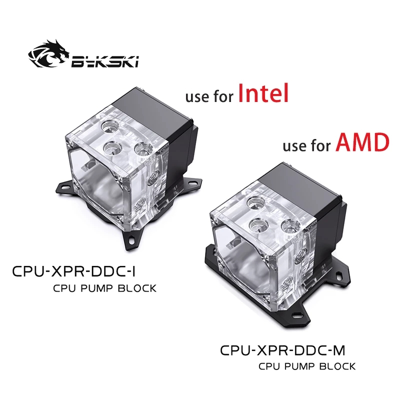 BYKSKI Pump+CPU Block Reservoir Combo use for AMD RYZEN 3600 AM3 AM4 ...