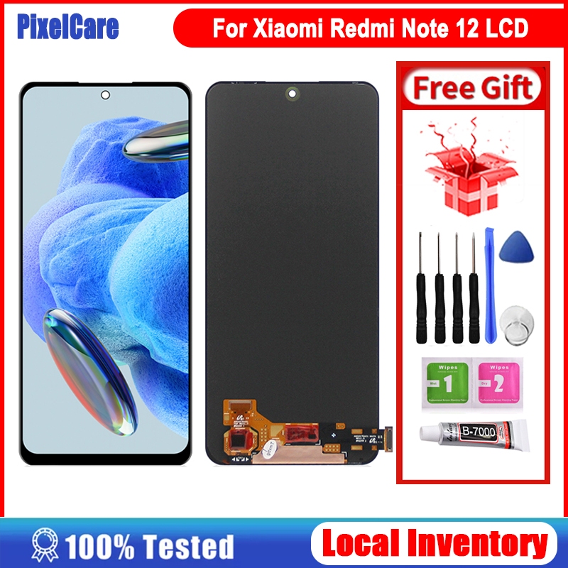 Pixelcare For Xiaomi Redmi Note 12 4G/5G / POCO X5 LCD Screen Display ...
