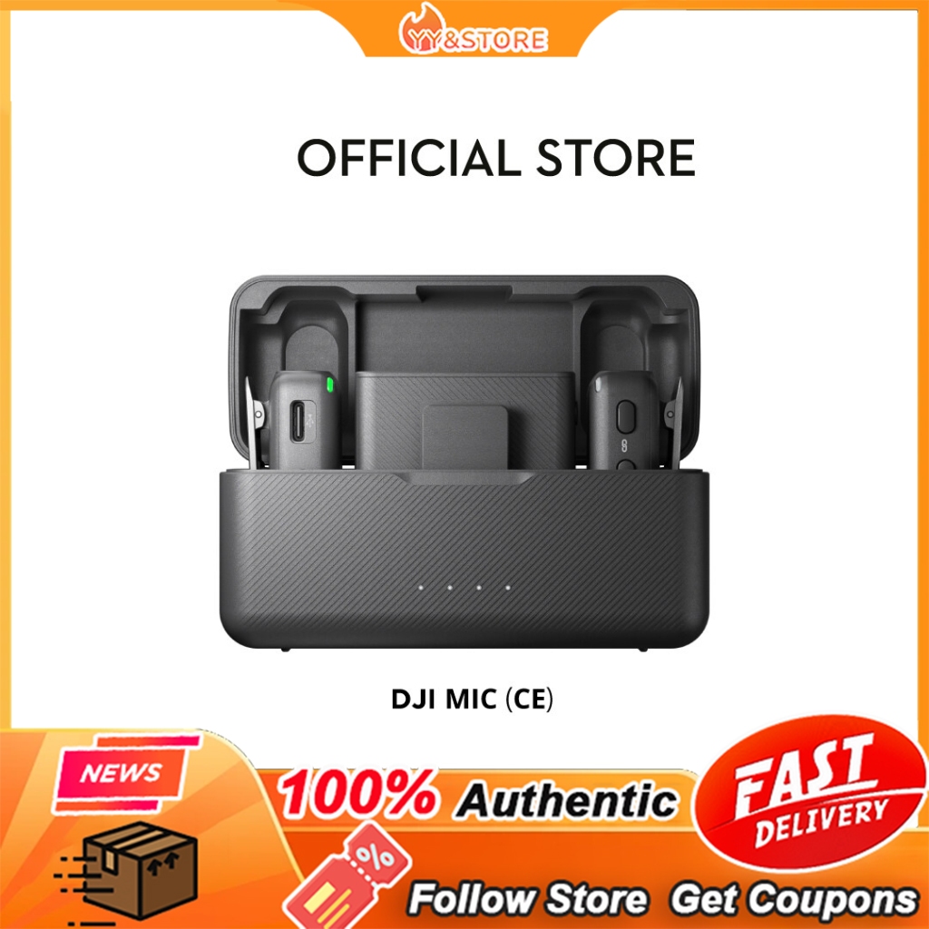 【Original】 DJI Mic Wireless DJI clip-on microphone, compact and ...