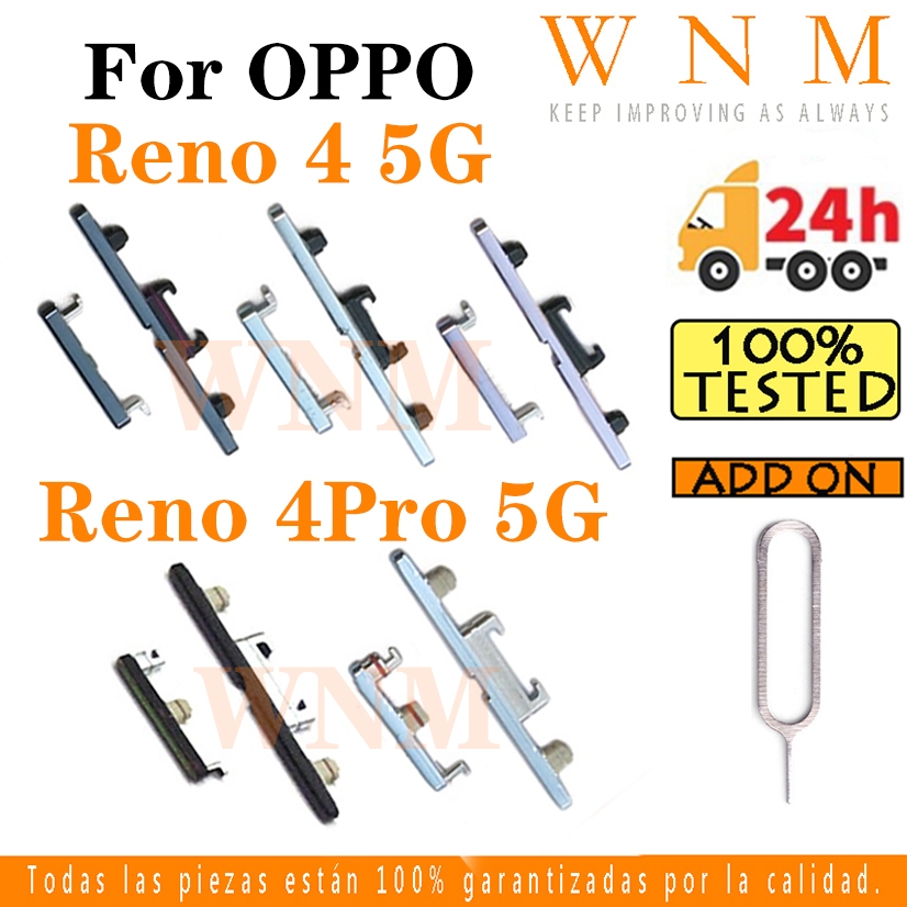Power button For OPPO Reno 4 5G / Reno 4 Pro 5G / Reno4 4Pro 5G Power ...