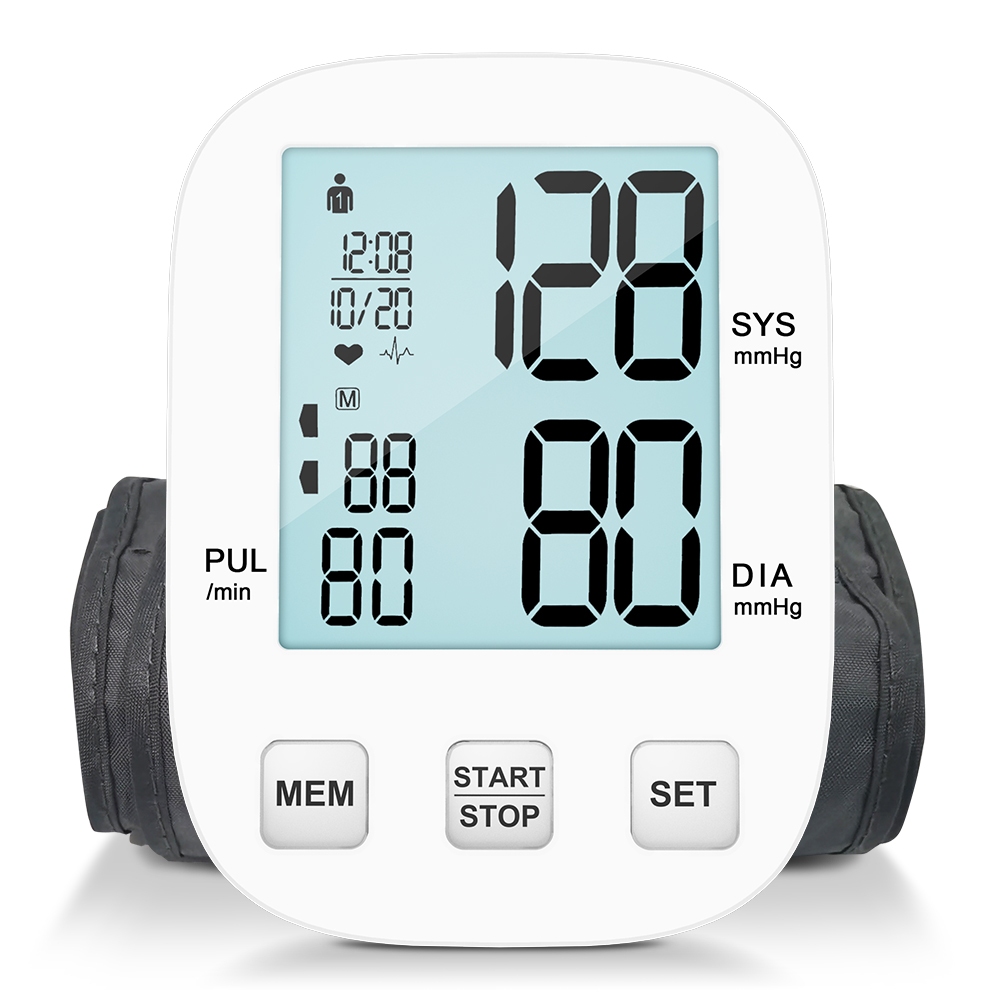HealthTree Blood Pressure Monitor Heart Rate Monitor Arm Style BP ...