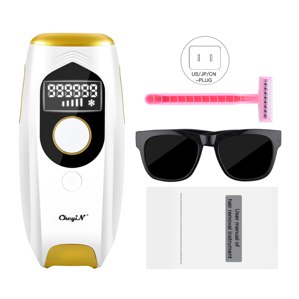 CkeyiN IPL Permanent Hair Removal Device 990000 Flashes Professional ...