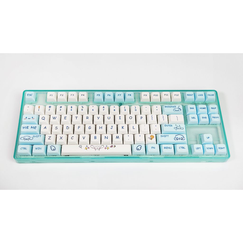 GMK Cinnamon dog Keycap, 129 Keys PBT Keycaps XDA Profile DYE-SUB ...