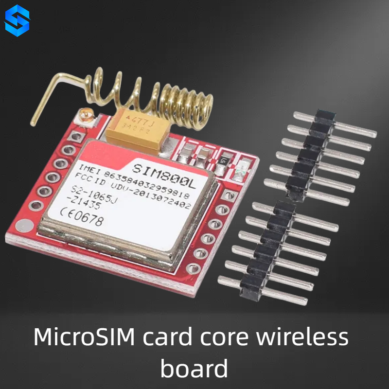 Mini Smallest SIM800L GPRS GSM Module MicroSIM Card Core Wireless Board Quad-band TTL Serial ...