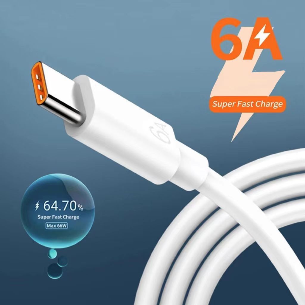 Xiaomi Data Cable 6A Type-C USB-C USB Cable High Speed Charging Data ...