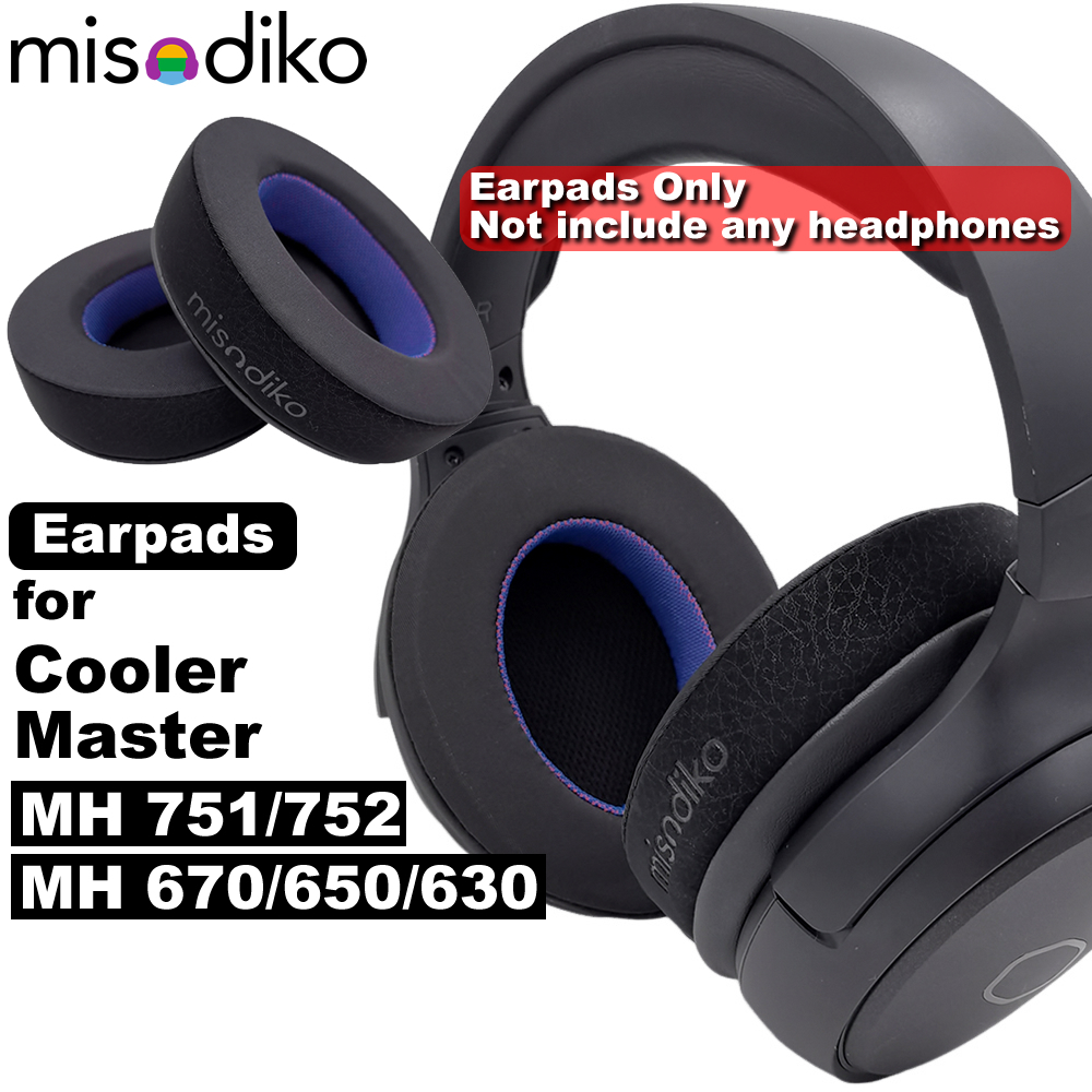 misodiko Upgraded Earpads Replacement for Cooler Master MH670 / MH751 ...
